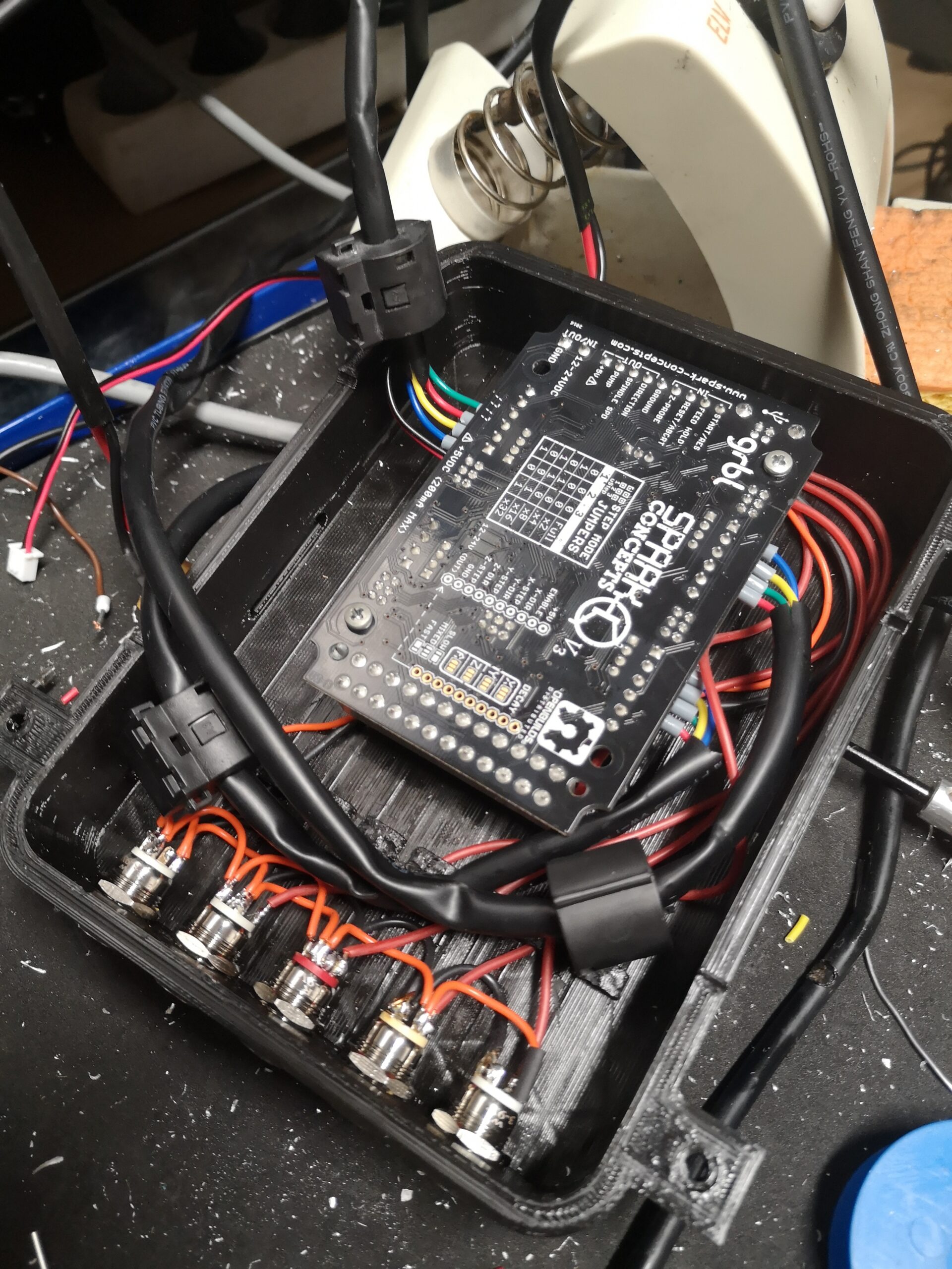 C-Beam Umbau und Gehäuse für xpro cnc v3 CNC controller. | kleingeist